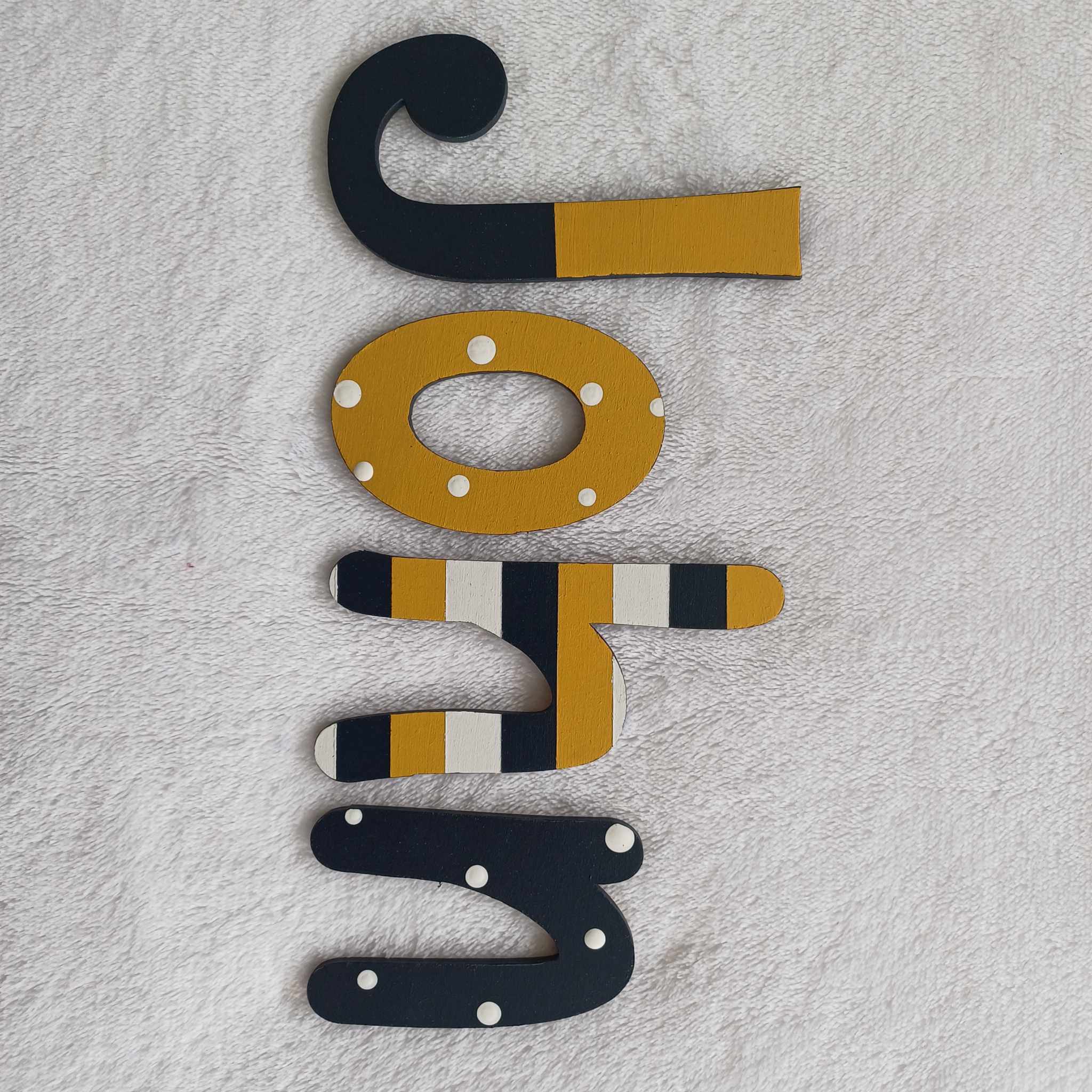 John - small letters suitable for a door. – Maisie & Me. NZ