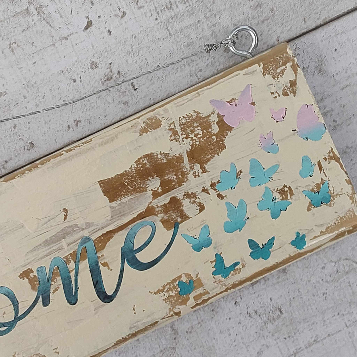 Welcome Sign – Maisie & Me. NZ