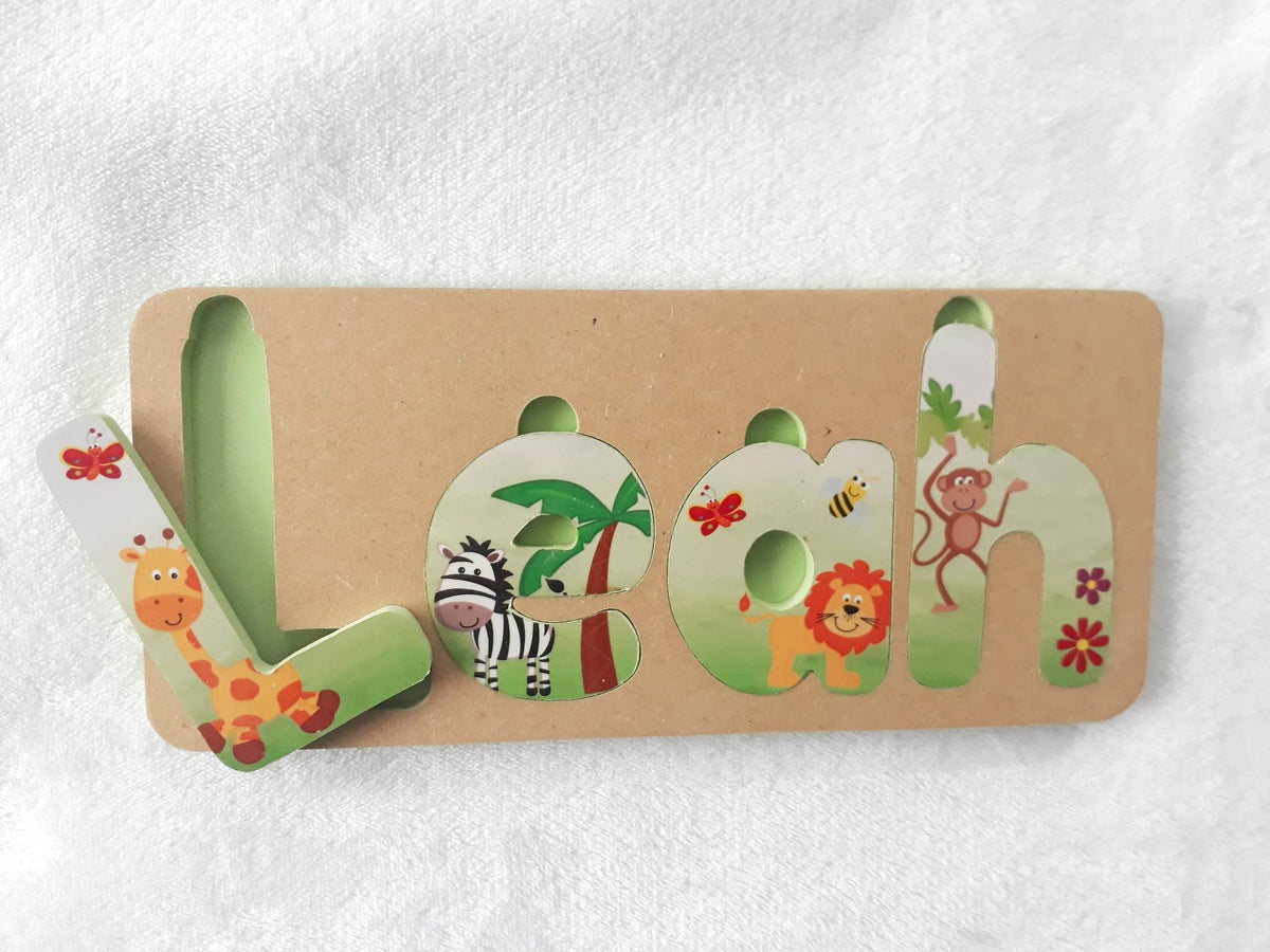 Personalised Name Puzzle - Made to order - Ashwin Design. – Maisie & Me. NZ